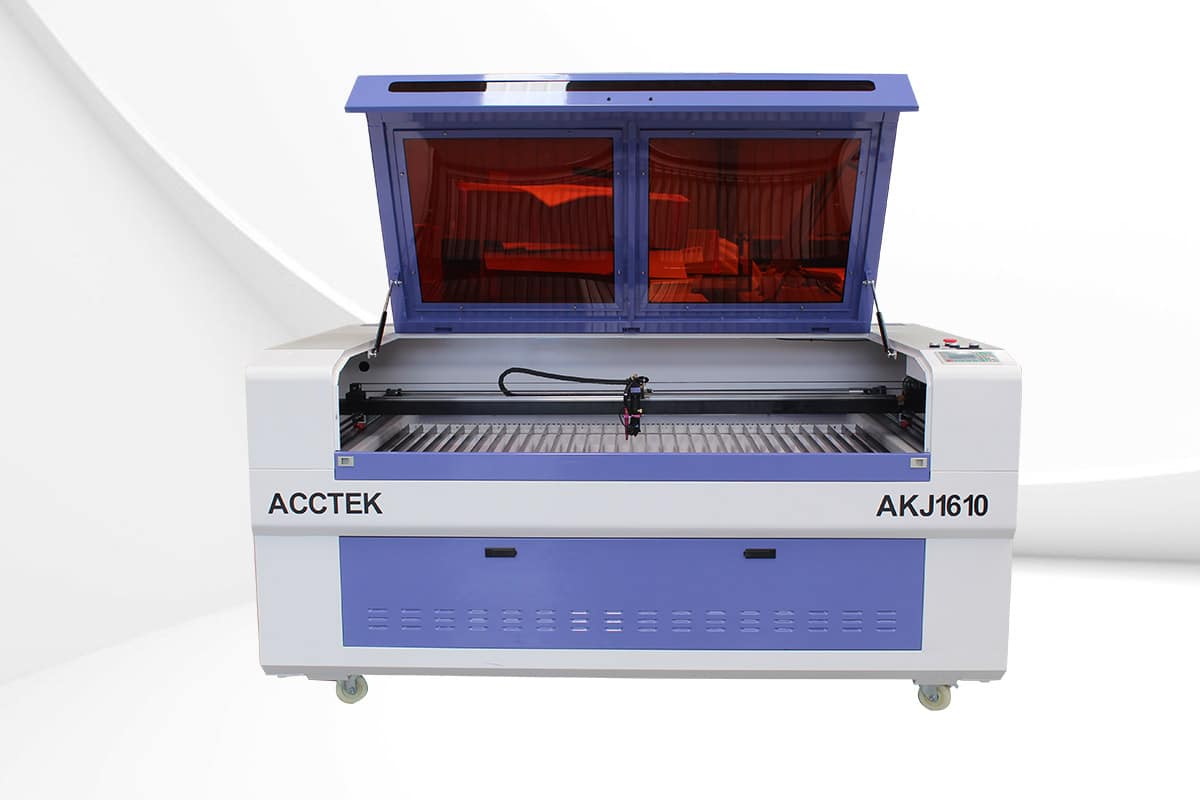 Máy Cắt Laser CO2 Có Bàn Nâng Điện - AccTek VN